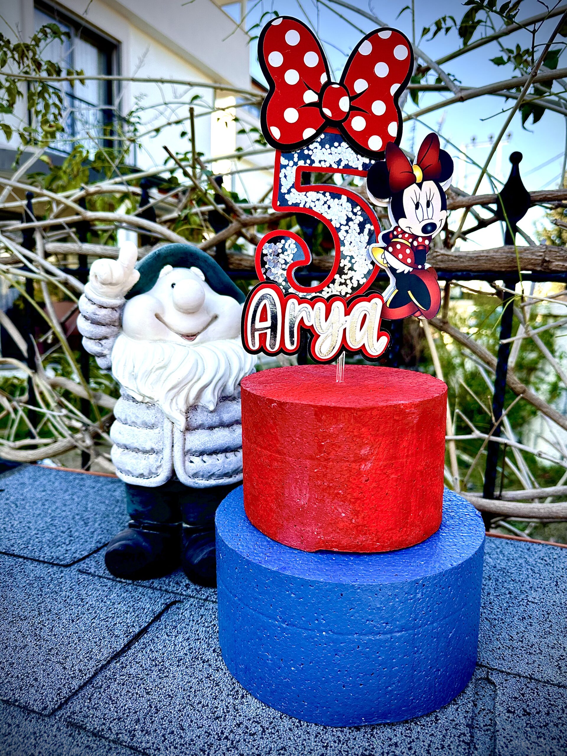 Minnie Mouse Temalı Doğum Günü Seti – TG Design